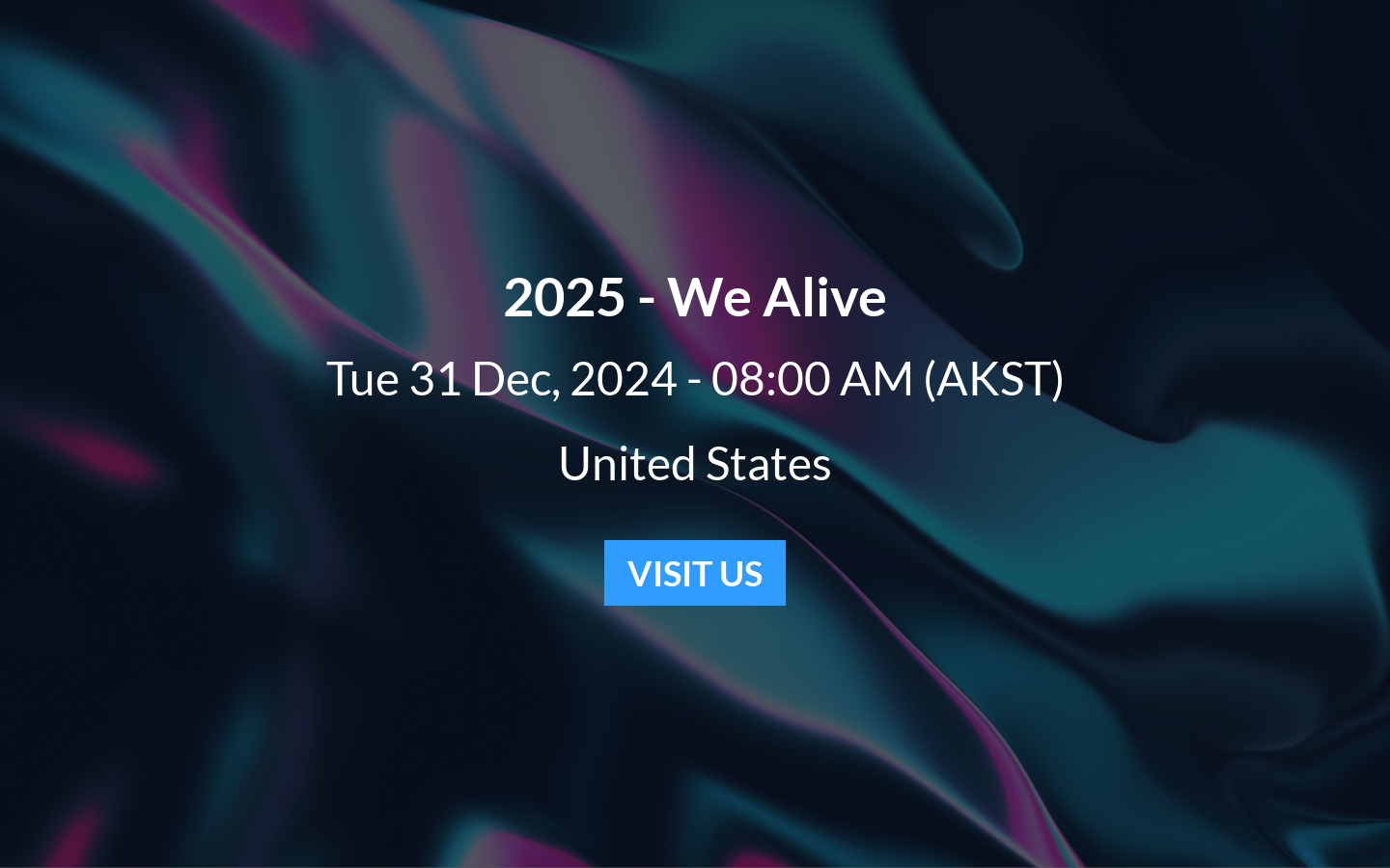 2025 - We Alive